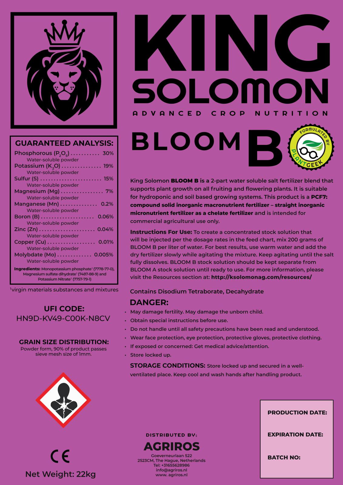 King Solomon | Agriros